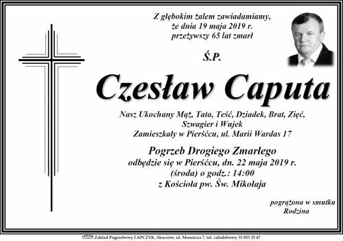 Zmarł Ś. P Czesław Caputa